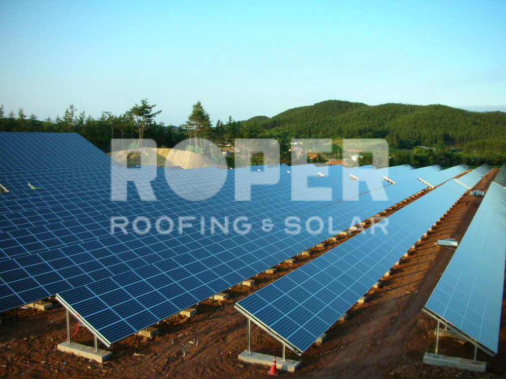 The Difference of Solar Farms and Your Own Set at Home - Roper Roofing ...