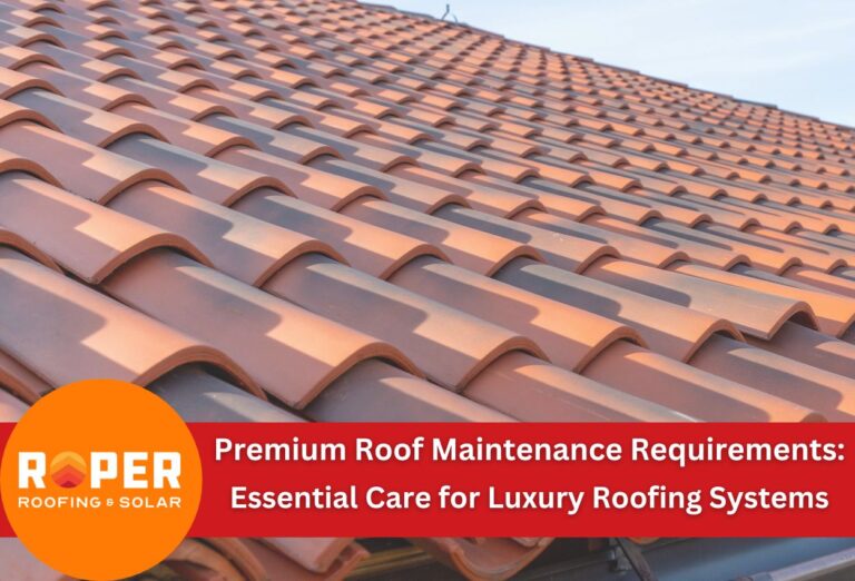 Premium Roof Maintenance: Care for Luxury Roofing Systems